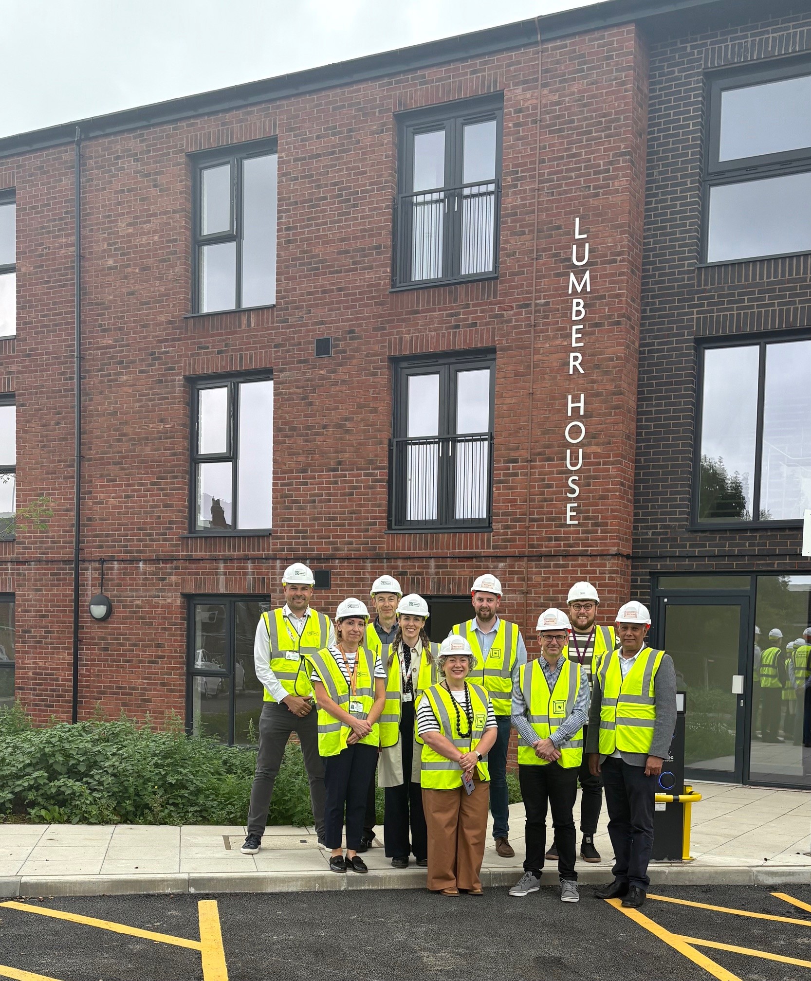 Manchester Councillors Visit Affordable Homes Schemes - Jigsaw Homes Group